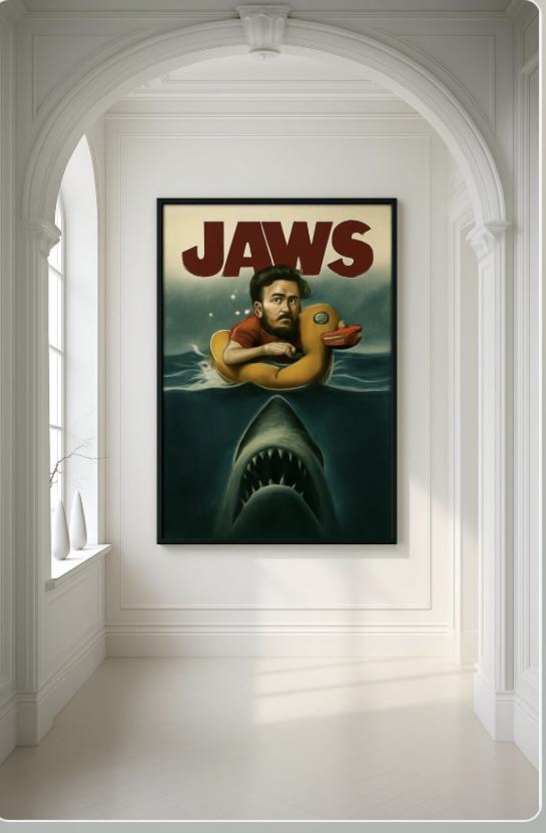 JAWS Parody Poster – Hilarious Digital Art Print - Etsy