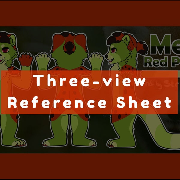 Ref Sheet Commission - Etsy