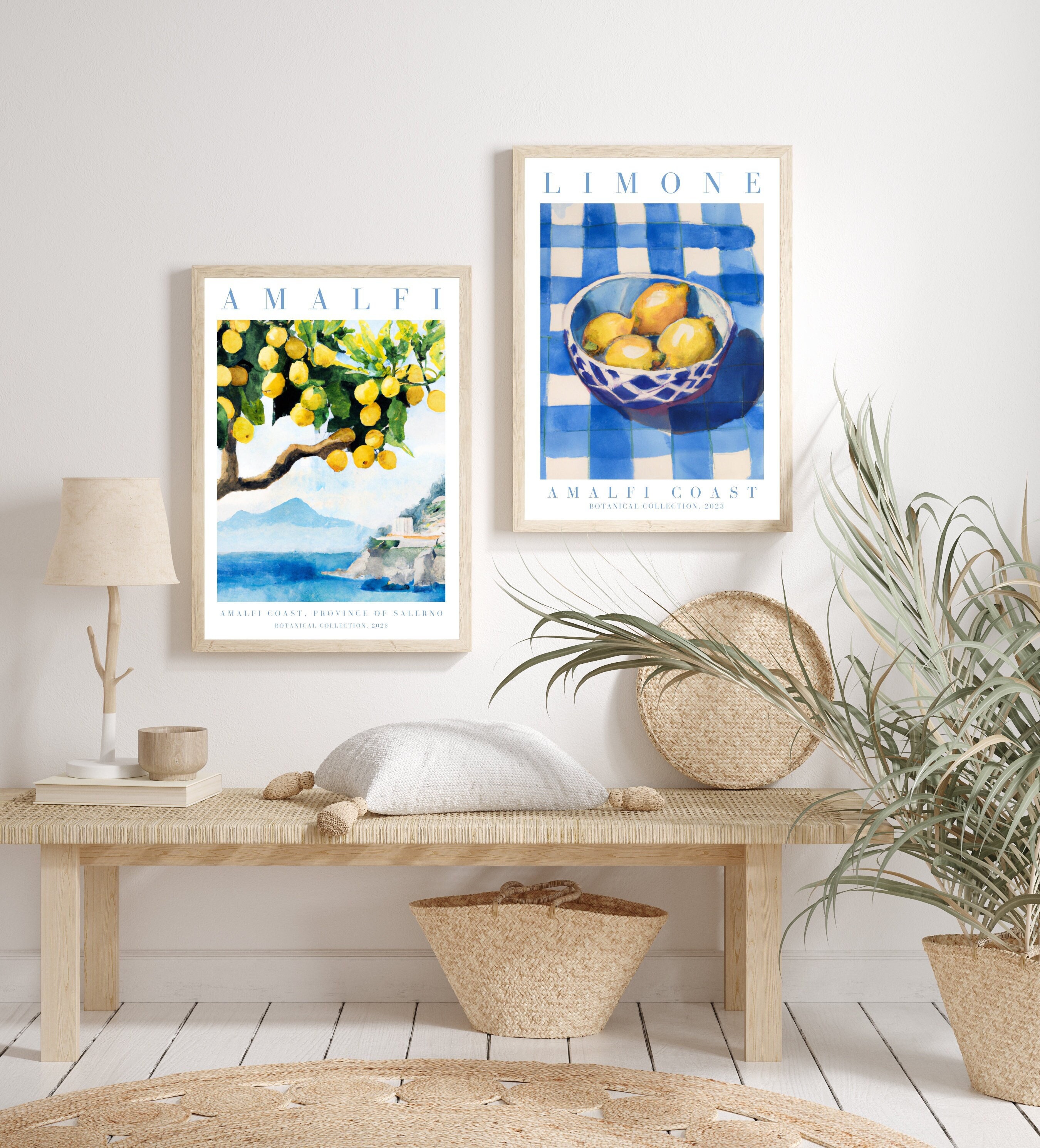 Amalfi Coast Lemon Wall Art Printable Wall Art Fruit Poster - Etsy