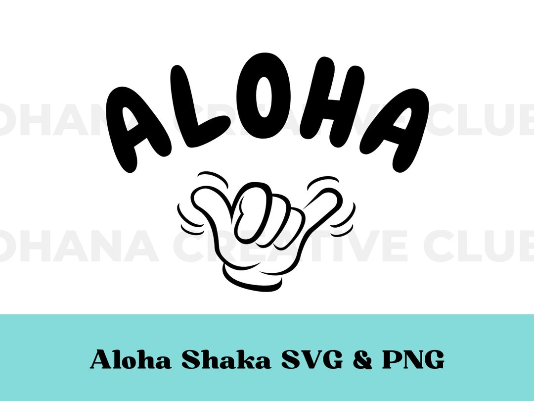 Aloha Shaka SVG Aloha SVG Shaka SVG Digital Download - Etsy