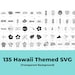 Hawaii SVG Bundle | Aloha Svg | Shaka Svg | Hula Svg | Tiki Svg ...