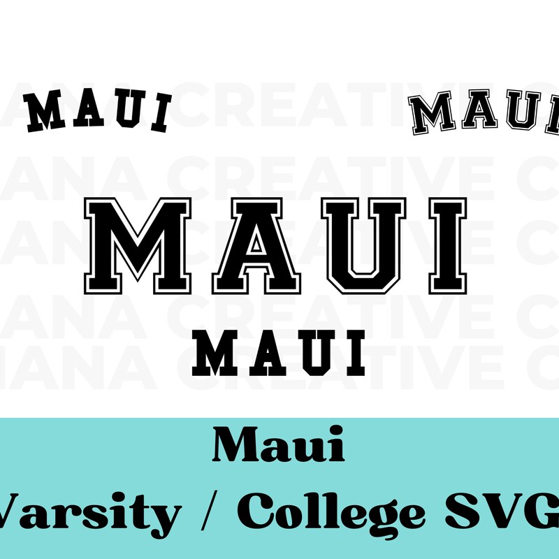 Maui Svg - Etsy