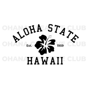 Aloha State Hawaii SVG Bundle | 3 Aloha State With Shaka, Turtle and ...