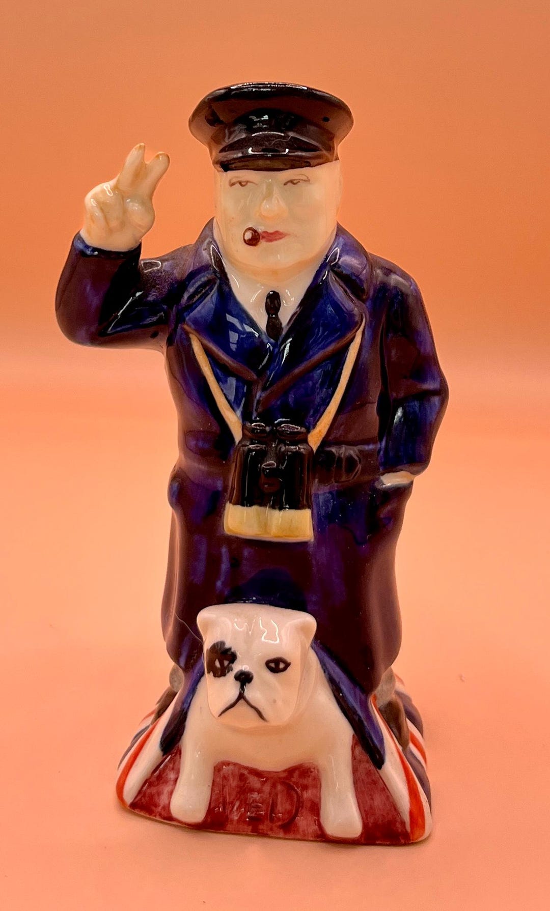 Kevin Francis Mini Standing Churchill, Victory, Patriotic, Winston ...