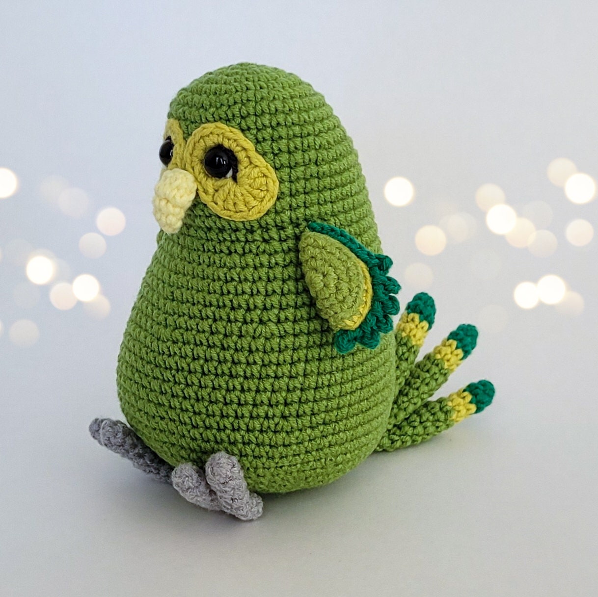 Riki the Kakapo PDF Pattern - Etsy