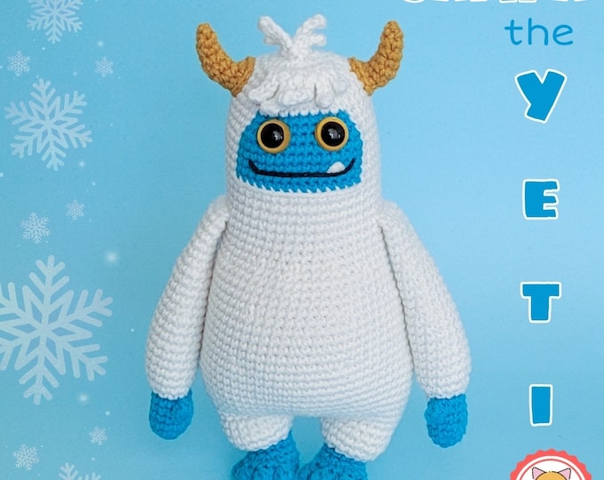 Crochet Yeti Monster Amigurumi Crochet Plush Pattern - Etsy Canada