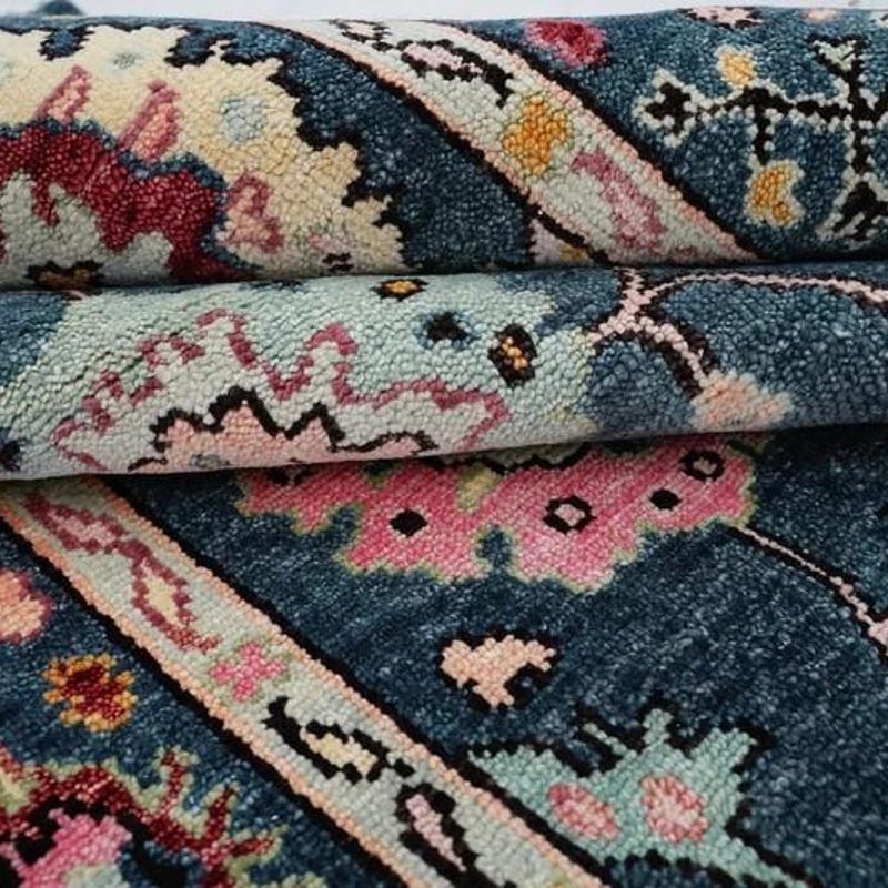 Hand Painted Rug - Etsy