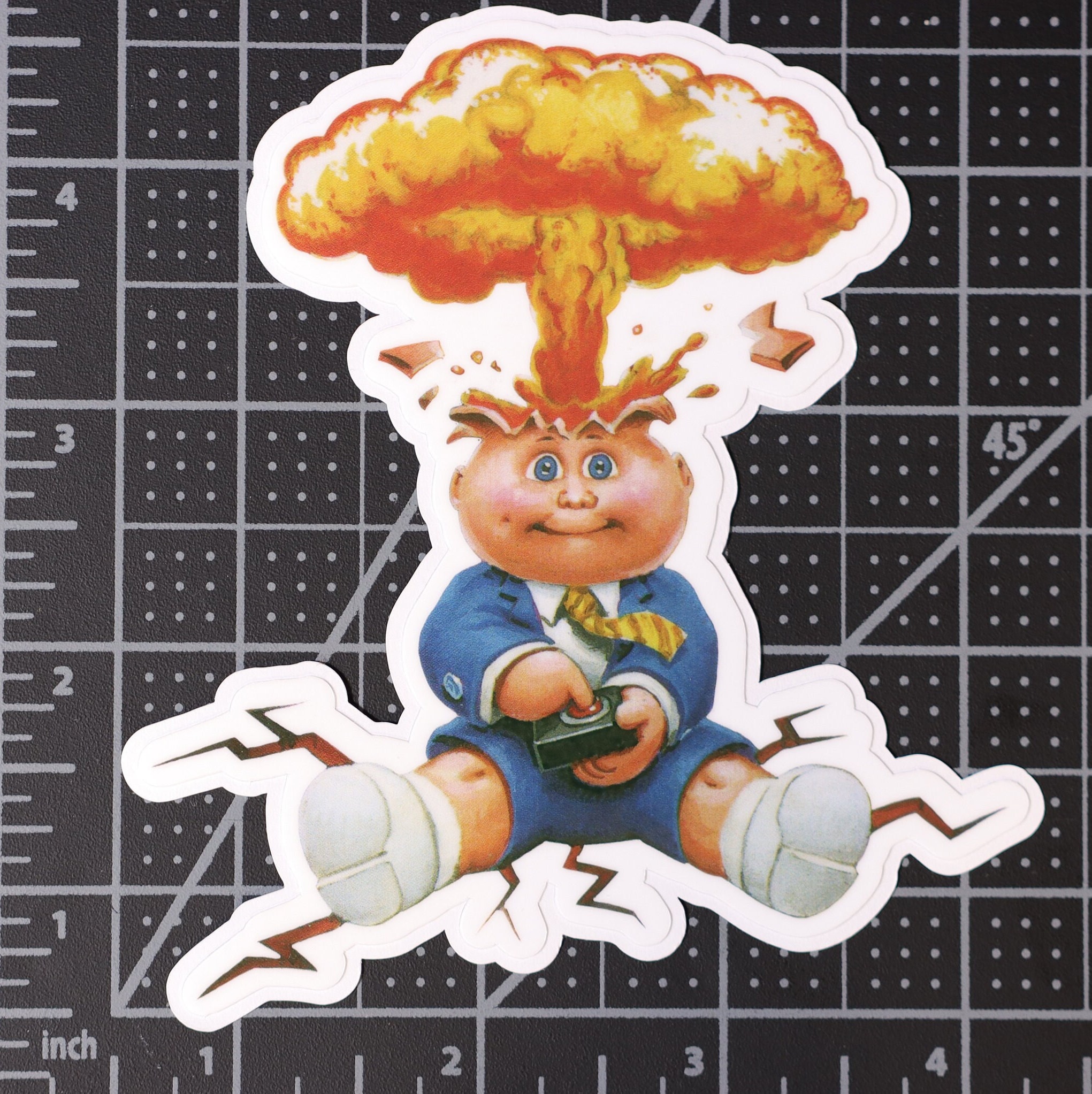 Garbage Pail Kids Series 1 Character Sticker - Etsy