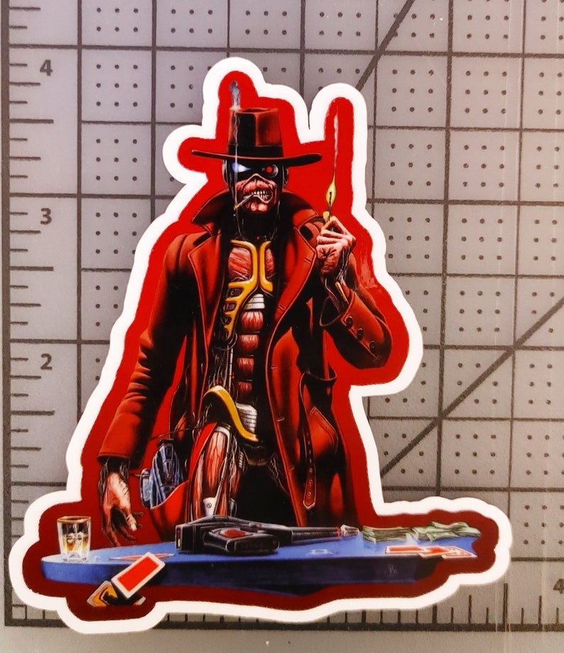 Iron Maiden Eddie Stickers Set 2 - Etsy