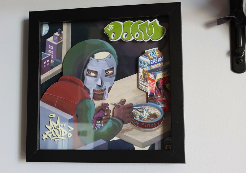 MF DOOM Mm..food 3D Shadow Box - Etsy
