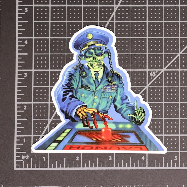 Megadeth Vic Rattlehead Stickers - Etsy