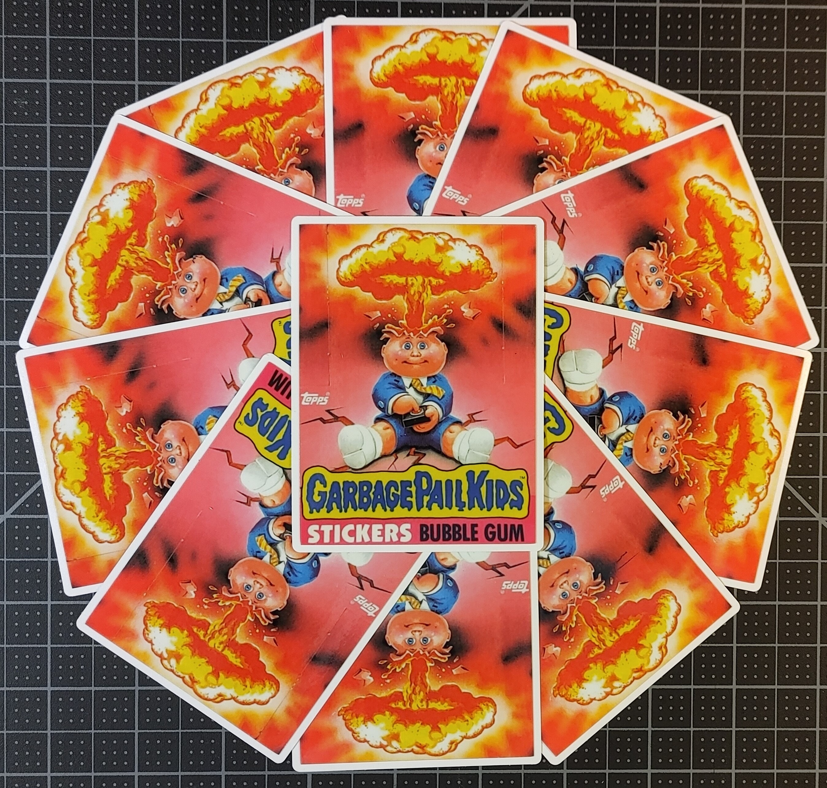 Garbage Pail Kids Series 1 Character Sticker - Etsy