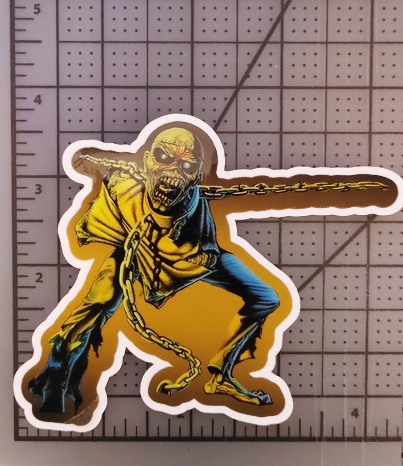 Iron Maiden Eddie Stickers Set 2 - Etsy
