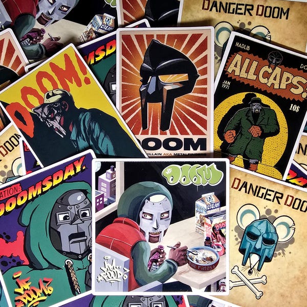 Mf Doom Decal - Etsy