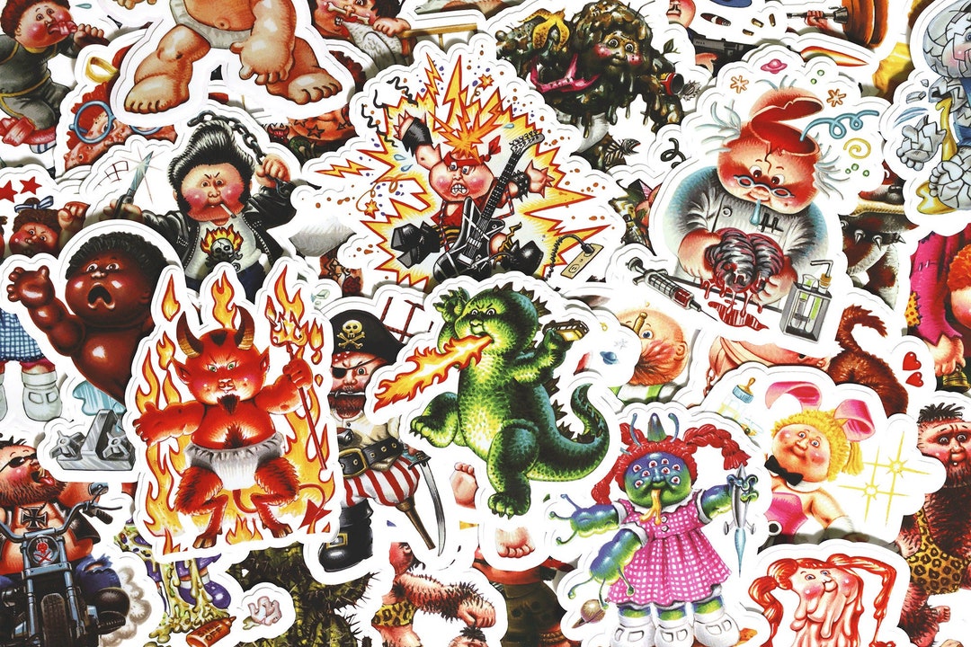 Garbage Pail Kids Series 2 Character Sticker - Etsy