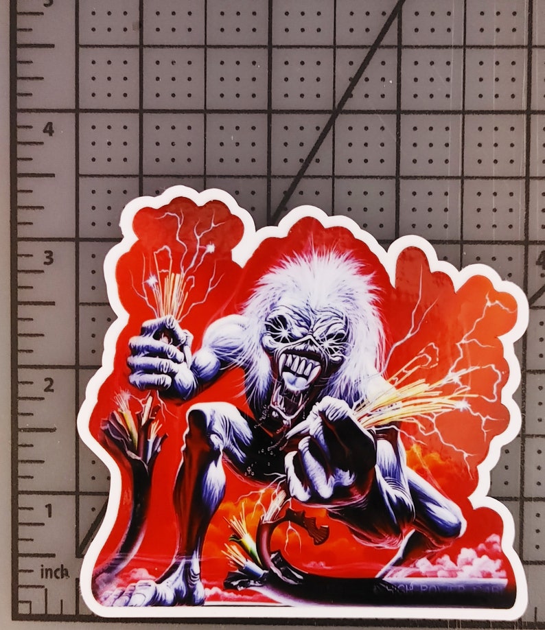 Iron Maiden Eddie Stickers Set 2 - Etsy
