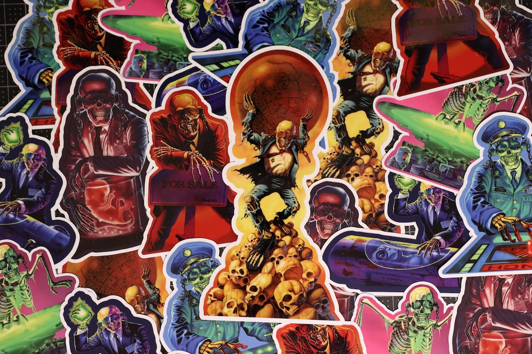 Megadeth Vic Rattlehead Stickers - Etsy