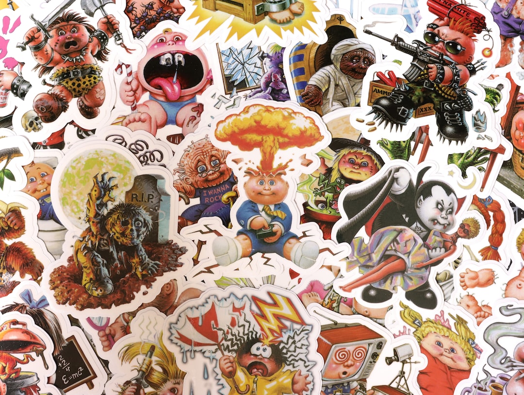 Garbage Pail Kids Series 1 Character Sticker - Etsy