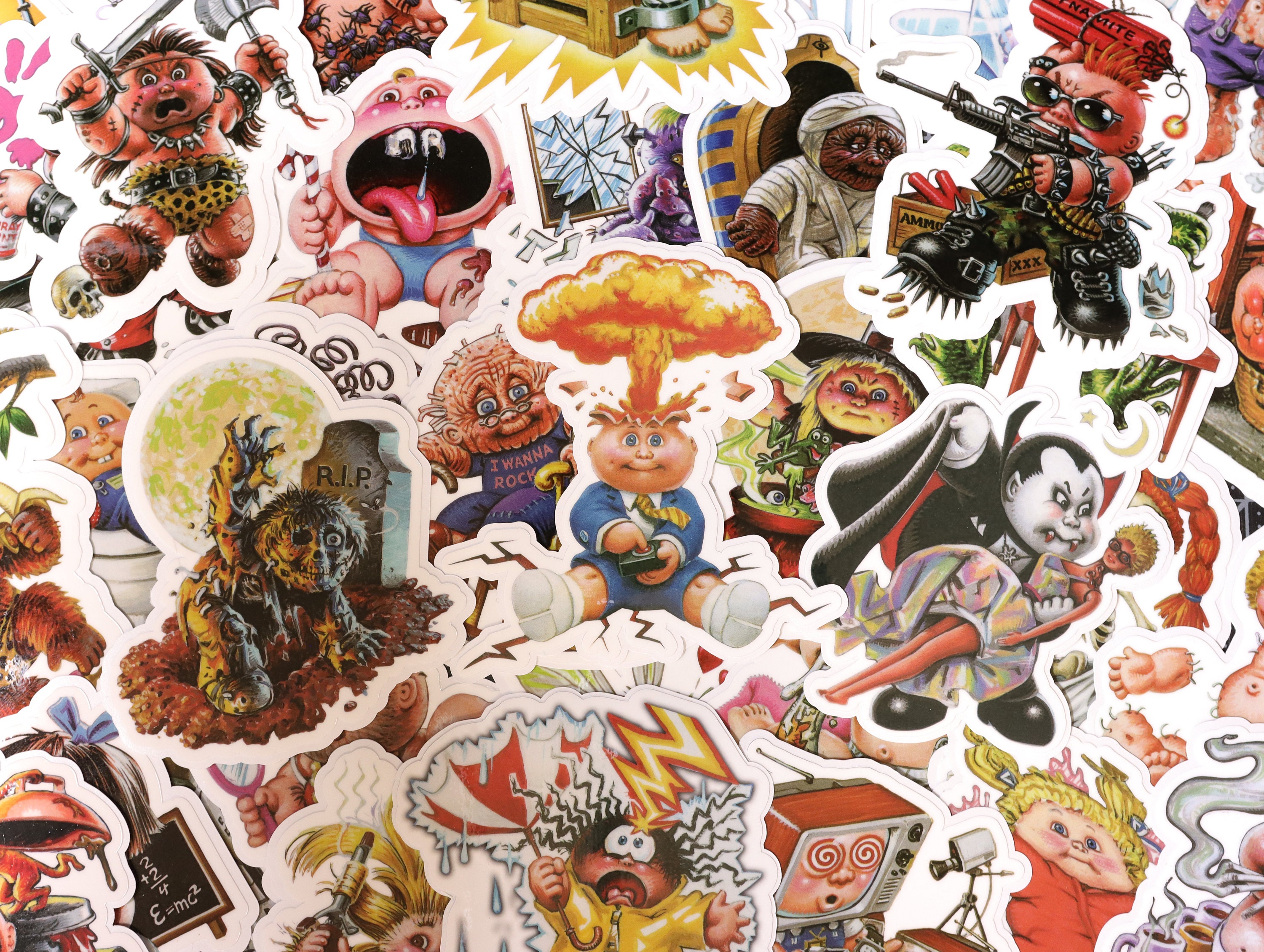 Garbage Pail Kids Series 1 Character Sticker - Etsy