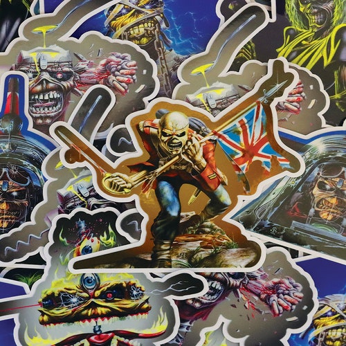 Iron Maiden Vinyl Decal - Etsy