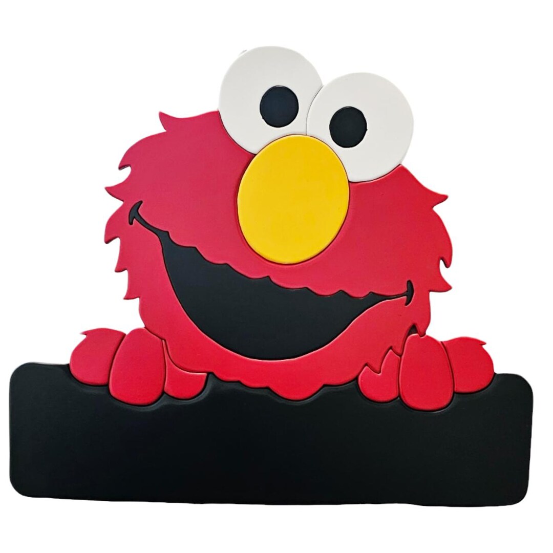 Personalized Elmo Name Sign - Etsy