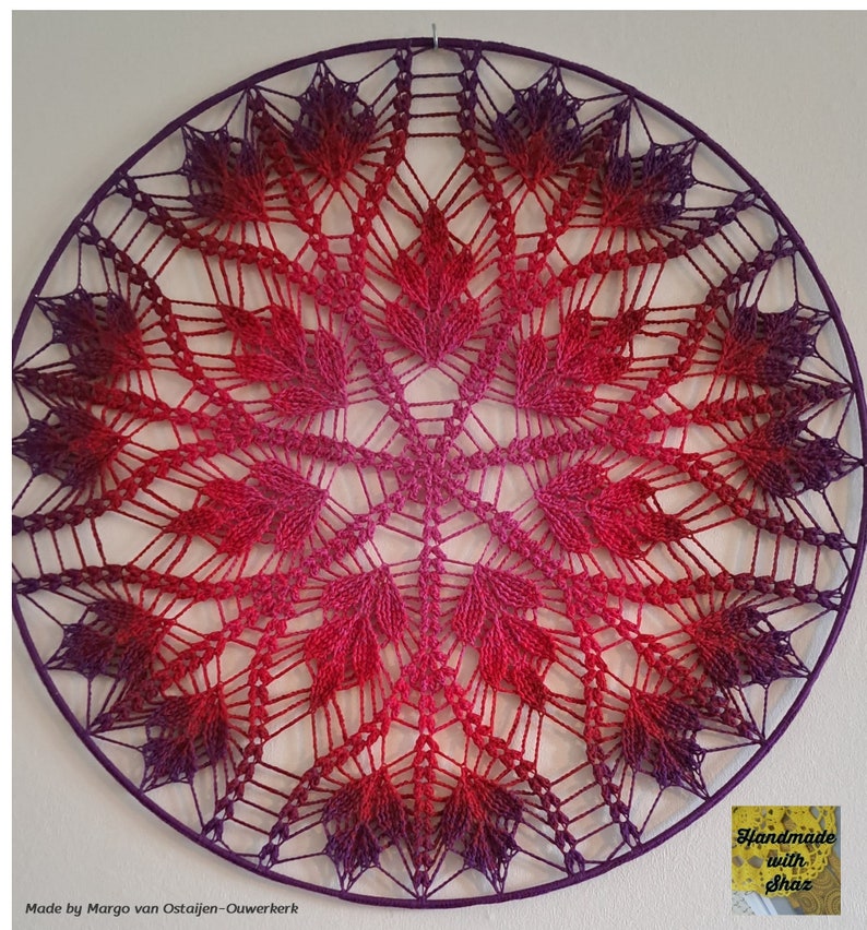 Mandala Lady Leaves & Lady Leaves XL - Etsy