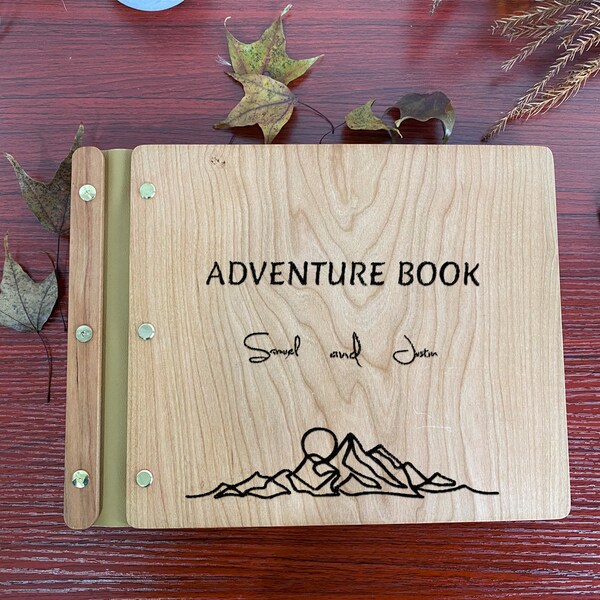 Wooden Scrapbook - Etsy