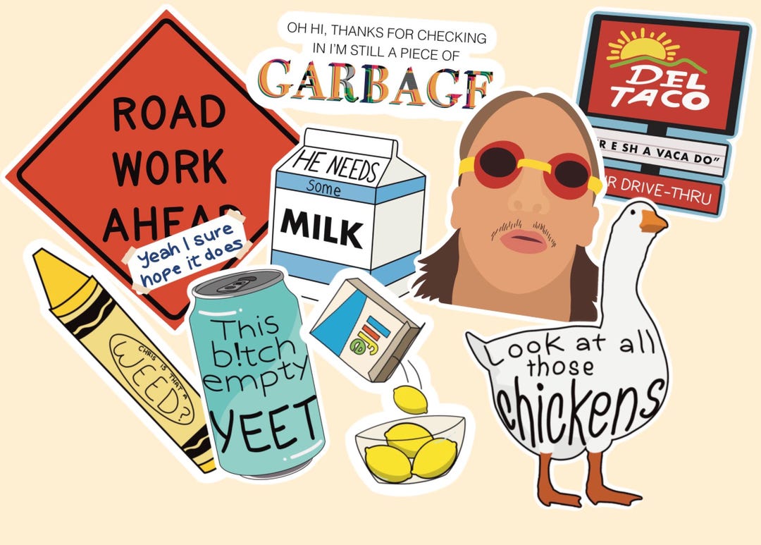 Vine Sticker Pack - Etsy