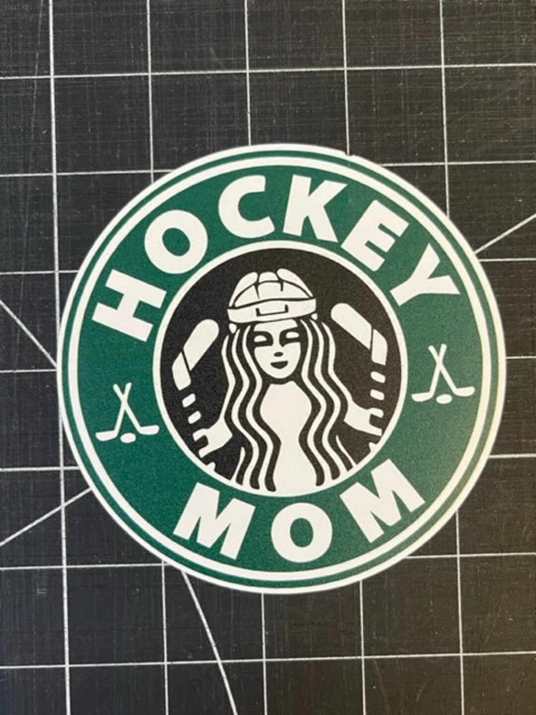 Hockey Mom Sticker Decal Mom Sticker Car Sticker Hockey Sticker Tumbler ...