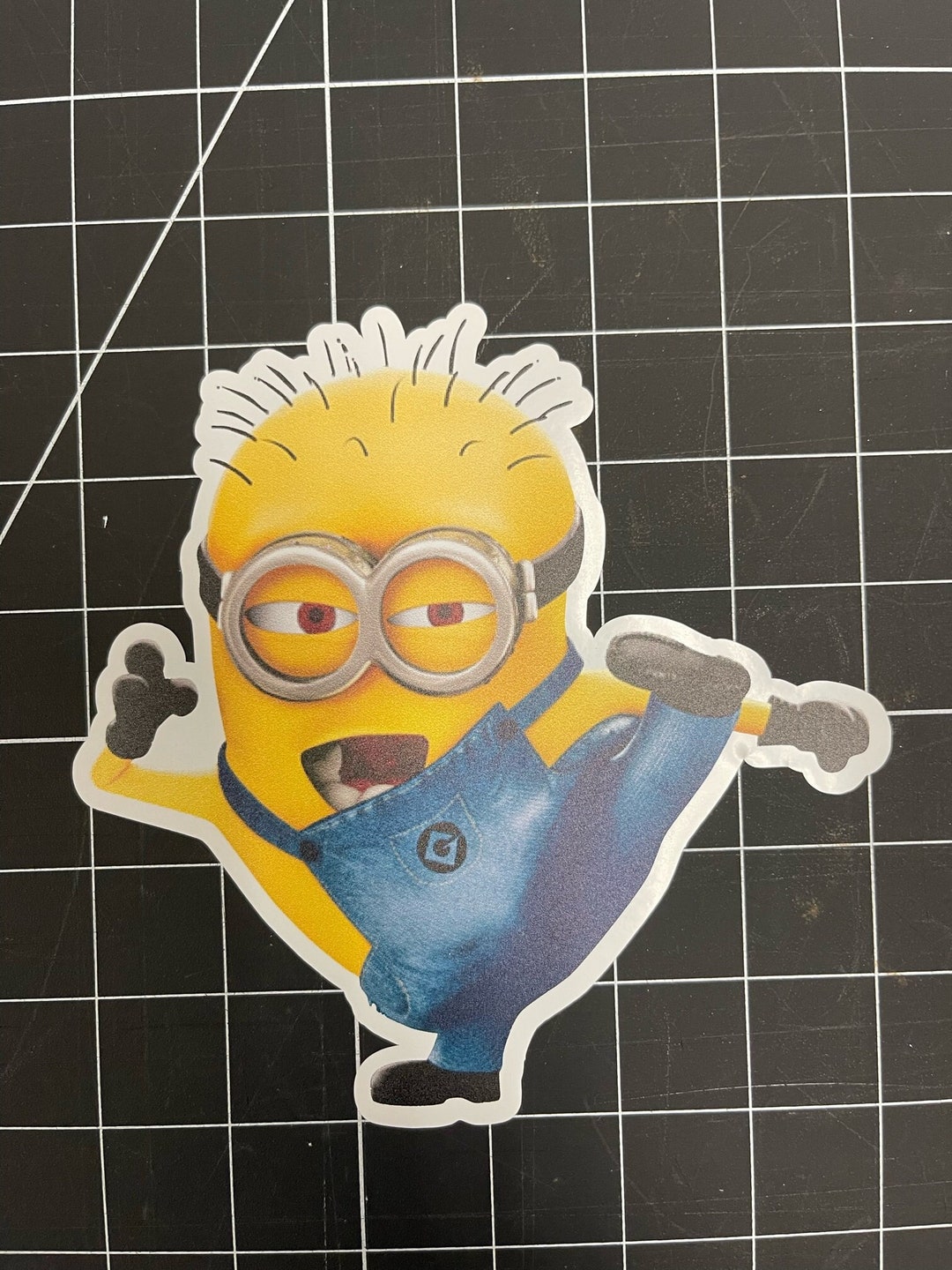Minion Despicable Me Sticker, Minion Sticker, Laptop Sticker, Water ...