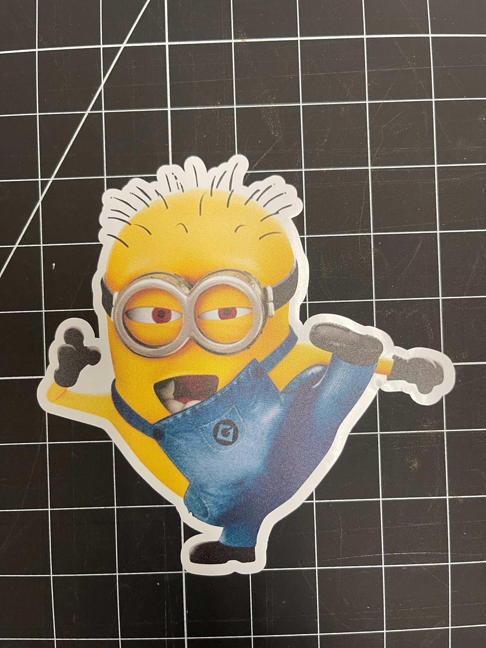 Minion Despicable Me Sticker, Minion Sticker, Laptop Sticker, Water ...