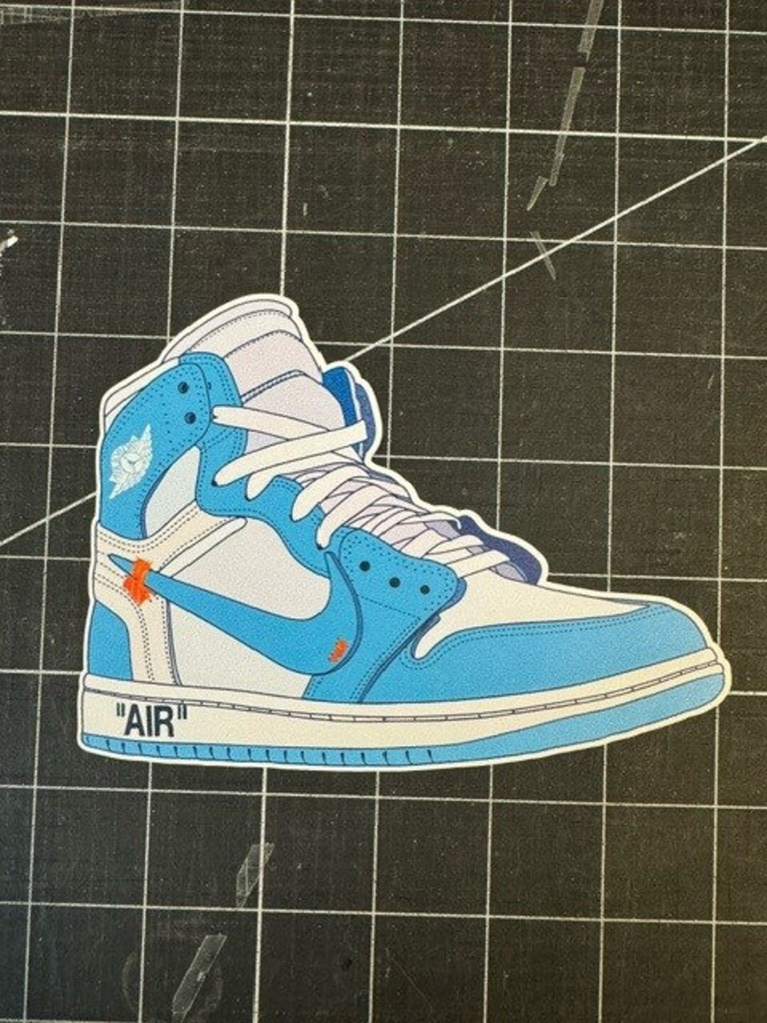 Sneaker Stickers for Water Bottles, Laptop, Planner Sticker, Vinyl ...