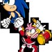 Sonic & Amy Rose Sonic the Hedgehog Sticker, Laptop Sticker, Water ...