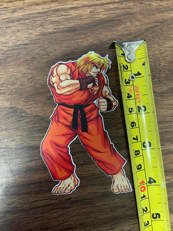Street Fighter Ken Sticker Ken Sticker, 51% OFF