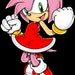 AMY ROSE | Sonic the Hedgehog Sticker, Decal, Laptop Sticker, Water ...