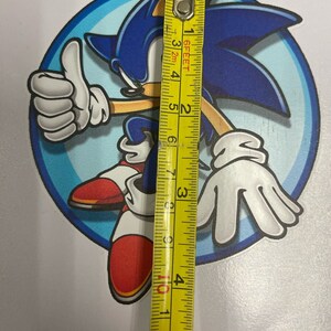 Sonic | Sonic the Hedgehog Sticker, Decal, Laptop Sticker, Water Bottle ...