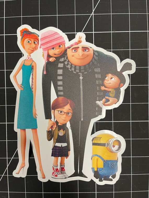 Despicable Me Gru Edith Margo Lucy Wilde Agnes Stuart The Etsy Finland