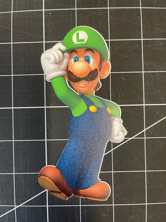 Papel Luigi Pegatina Estrella