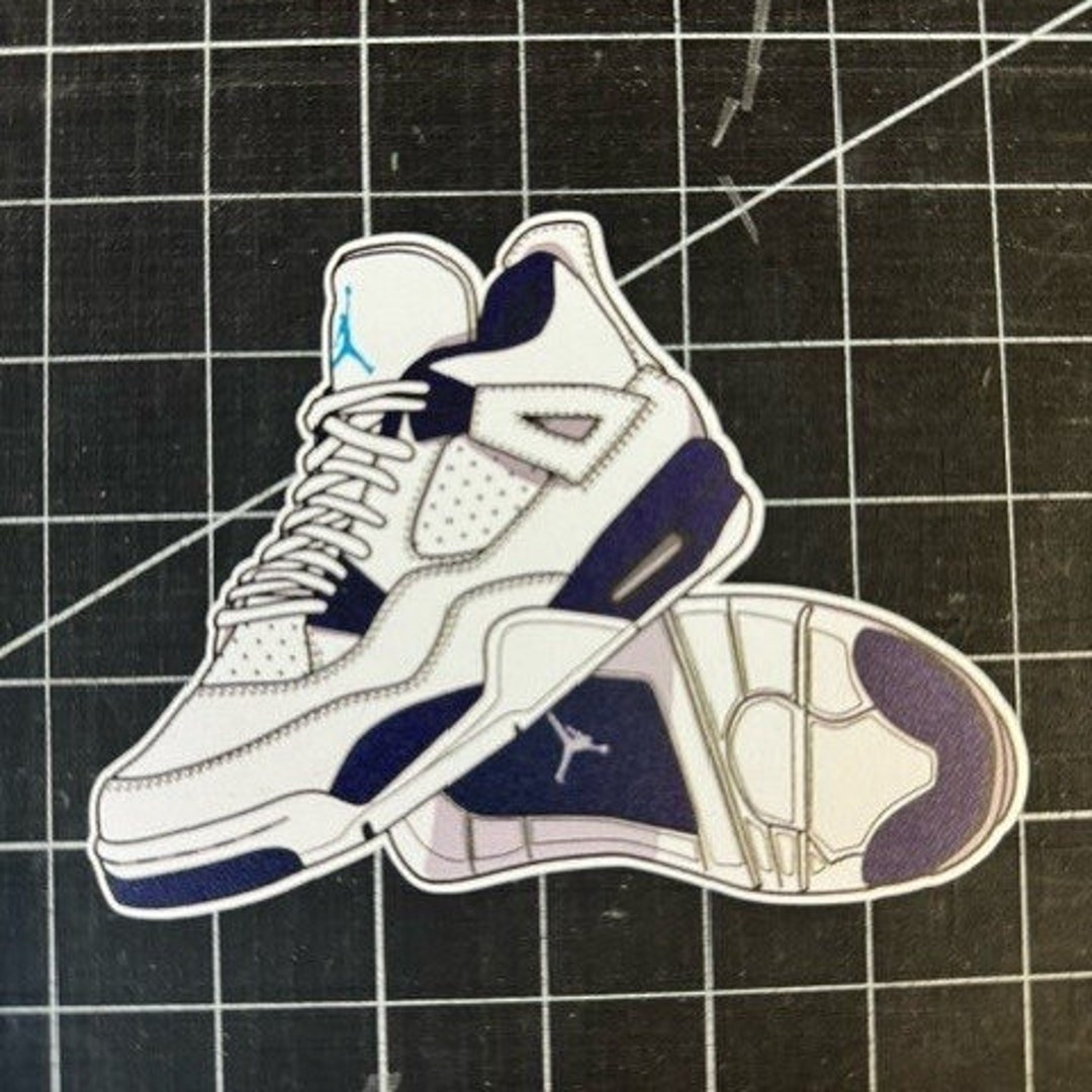 Sneaker Stickers for Water Bottles, Laptop, Planner Sticker, Vinyl ...