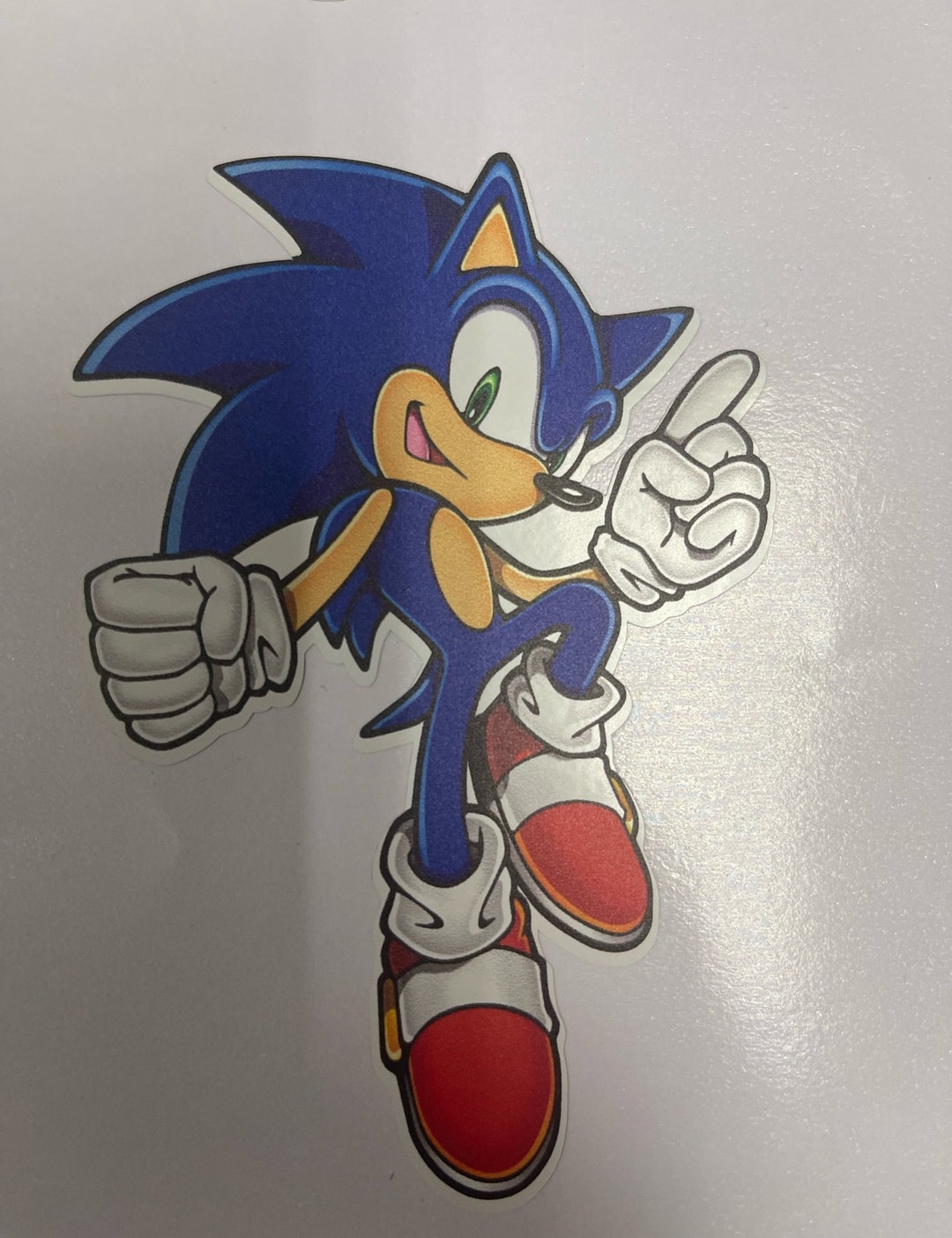 Sonic | Sonic the Hedgehog Sticker, Decal, Laptop Sticker, Water Bottle ...