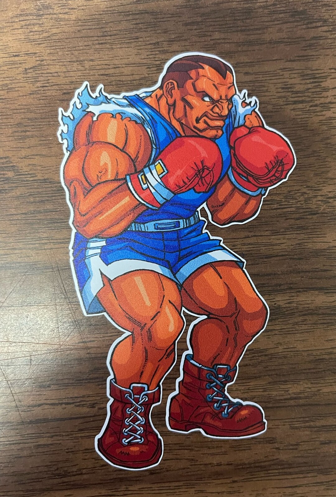 Balrog Street Fighter Sticker Decal Laptop Sticker Water Bottle Sticker ...