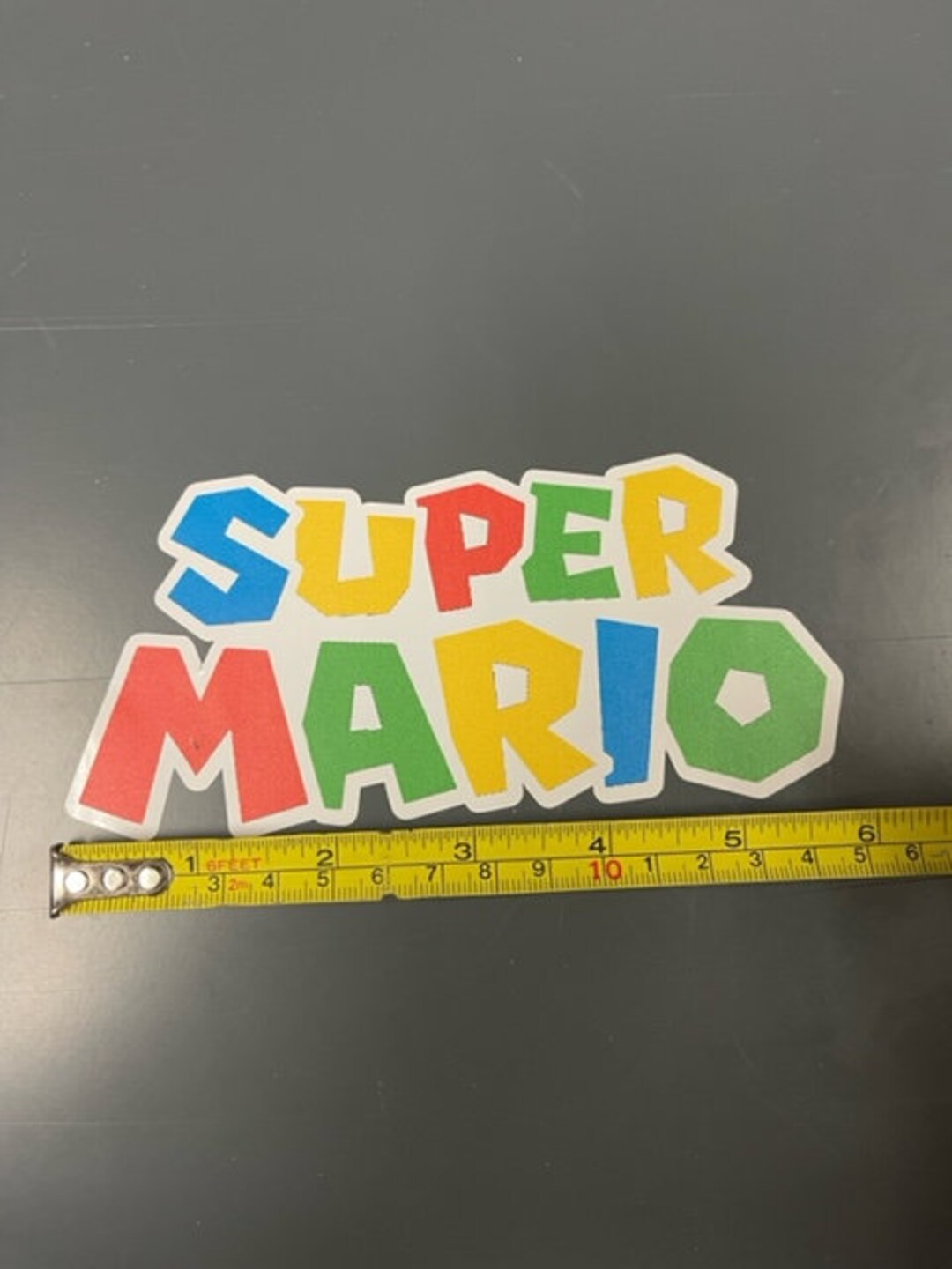 Super Mario Logo | Super Mario Bros Sticker, Decal, Laptop Sticker ...