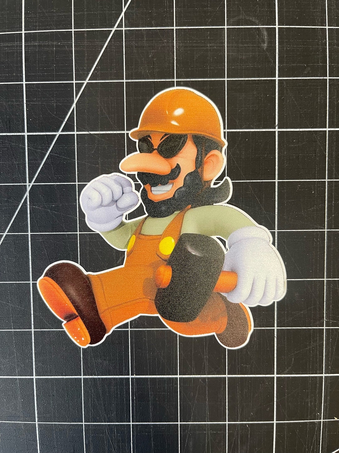 Foreman Spike | Super Mario Bros Sticker, Decal, Laptop Sticker, Water ...