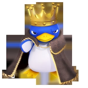 Penguin King | Super Mario Bros Sticker, Decal, Laptop Sticker, Water ...