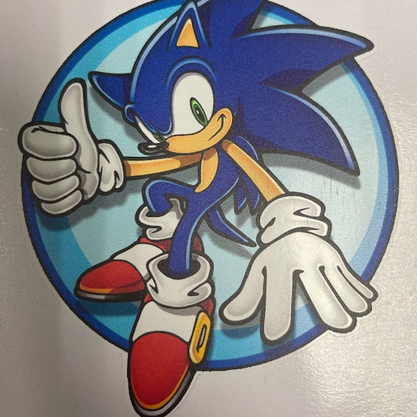 Sonic Hedgehog Binder - Etsy