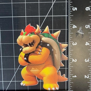 Bowser | Super Mario Bros Sticker, Decal, Laptop Sticker, Water Bottle ...