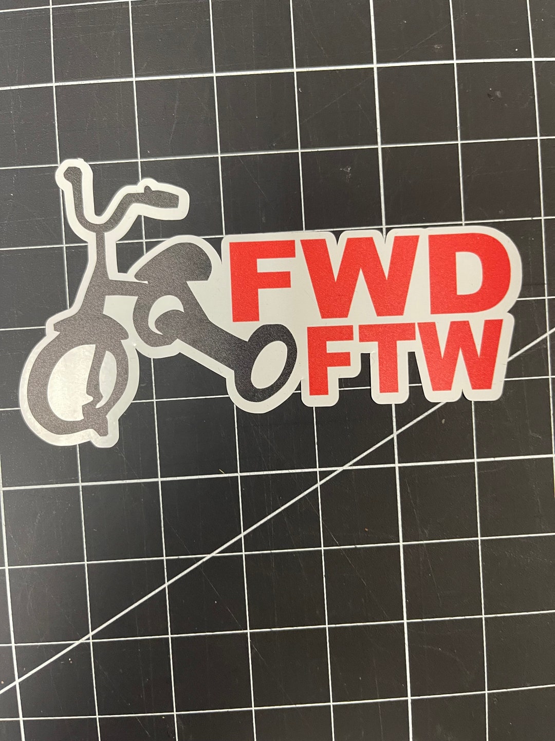 FWD FTW Sticker | Car Decal, JDM Decals, Japanese Car Decals , Kanji Sticker, Car Window Sticker ...