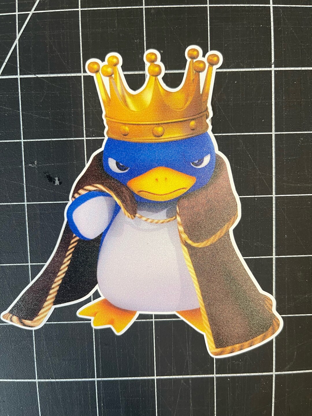 Penguin King | Super Mario Bros Sticker, Decal, Laptop Sticker, Water ...