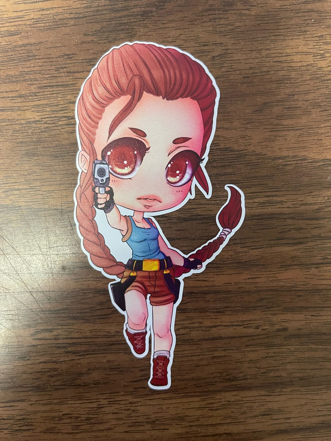 Lara Croft | Lara Croft Sticker | Lara Croft Decal | Tumbler Sticker ...