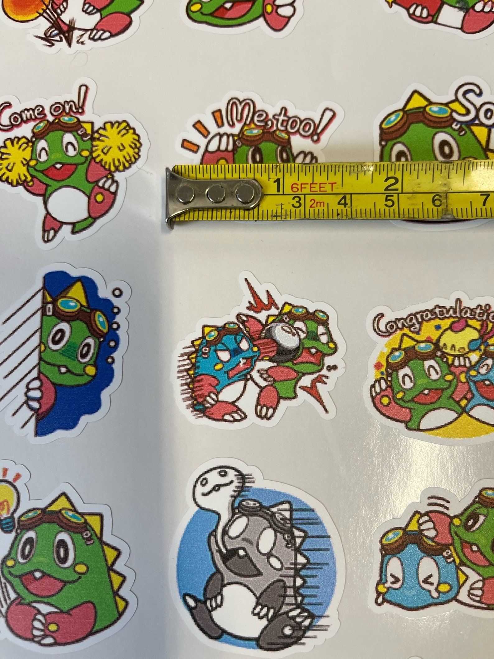 Puzzle Bobble (15 Sticker Sheet) | Classic Arcade Vinyl Sticker, Decal ...